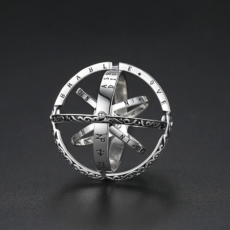Vintage Astronomical Sphere Ball Ring – Alert Trendy
